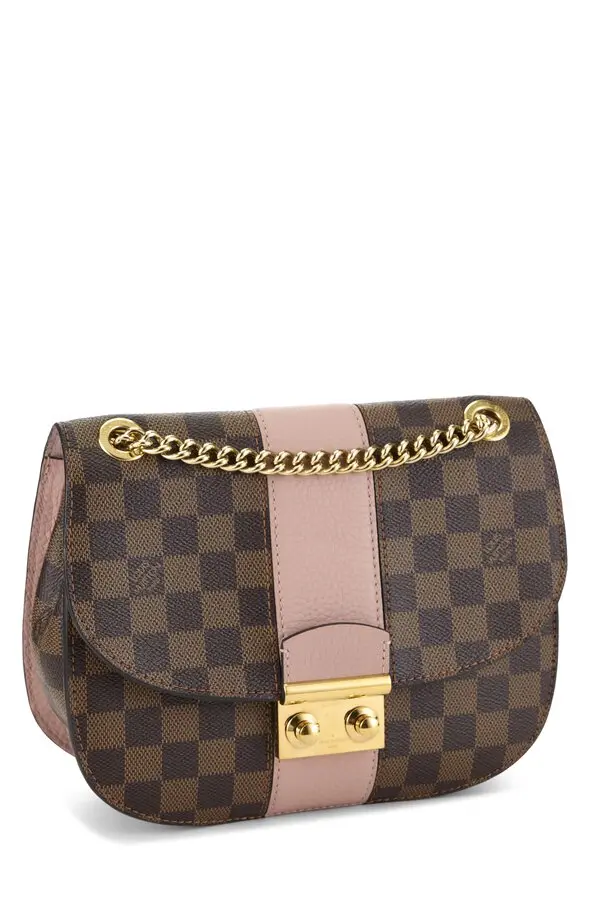 LOUIS VUITTON Damier Ebene Wight - Brown