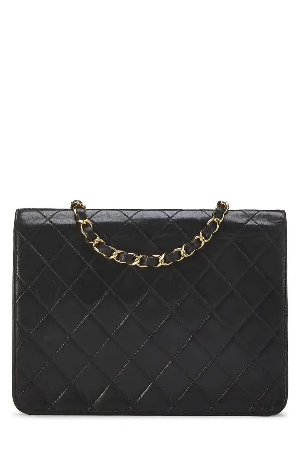 Chanel Quilted Lambskin Turnlock Ex Flap Small Shoulder Bag