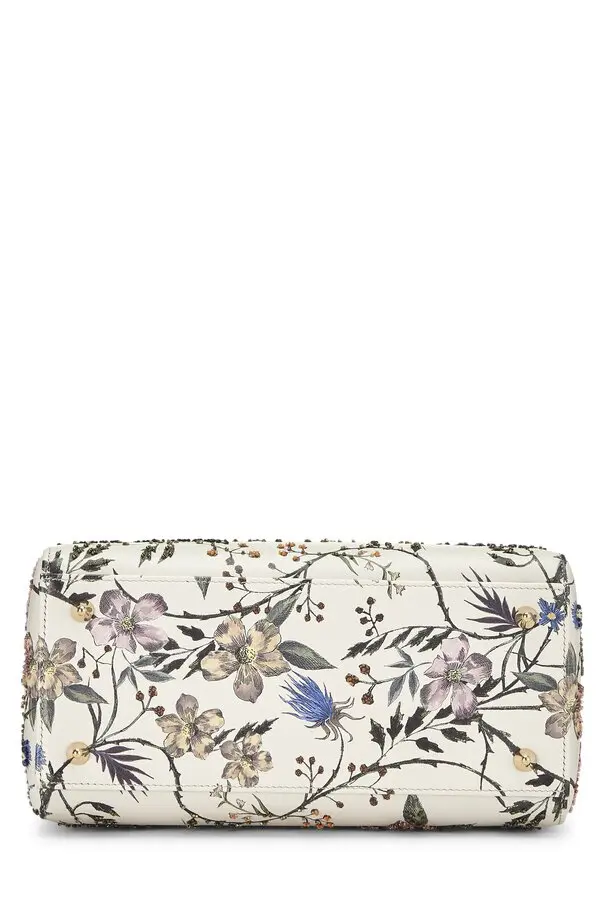 Dior Embellished Leather Lady Medium Bag