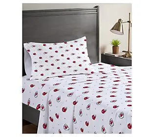PEGASUS SPORTS Nfl Small X Twin Sheet Set - One-color