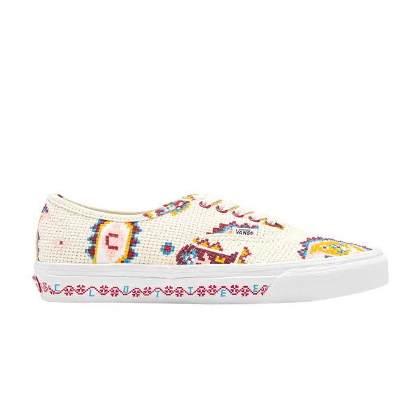 VANS Clottee X Authentic Pixelated Universe Sneakers - Cream