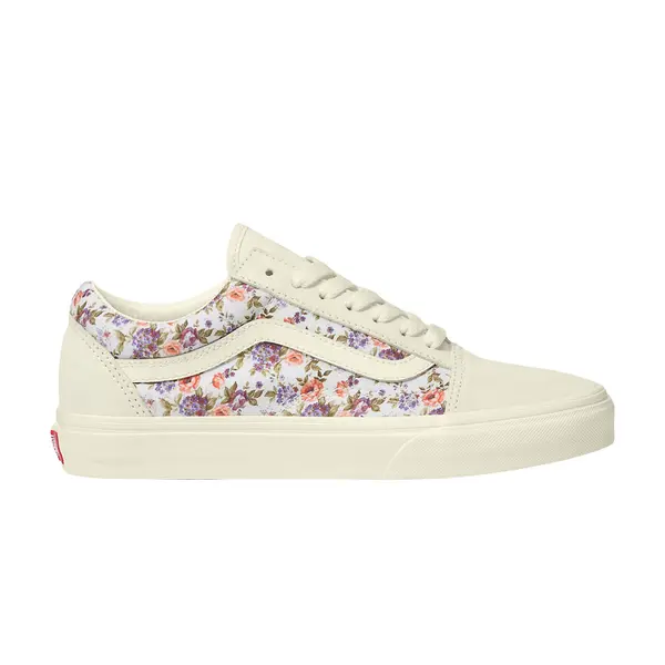 VANS Old Skool Floral Sneakers - White