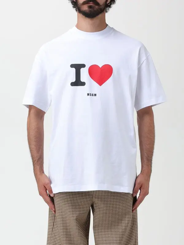 MSGM Cotton T-shirt - White