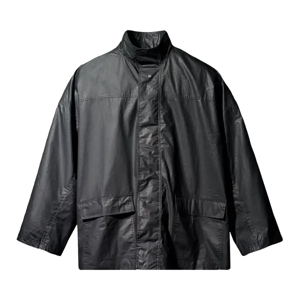 Yeezy Coated Cotton Light Parka - Black