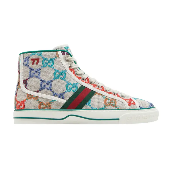Gucci Tennis 1977 High-top Sneakers - Cream