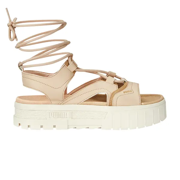 PUMA Mayze Laces Sandals - Brown