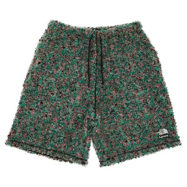 Supreme X The North Face High Pile Fleece Short - Multicolor