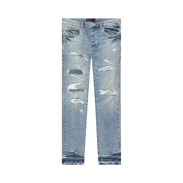PURPLE BRAND Low Rise Skinny Jeans - Blue