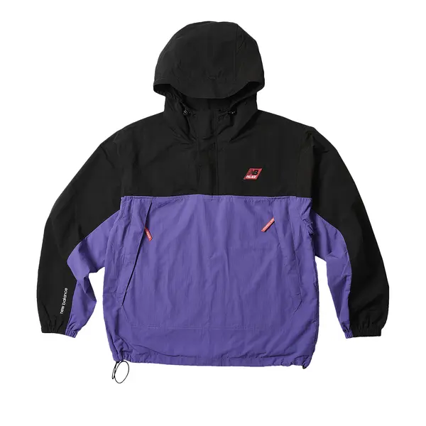 PALACE X New Balance Pop Over Shell Jacket - Black