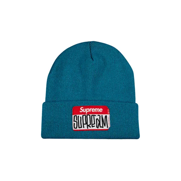 Supreme Gonz Nametag Beanie - Teal