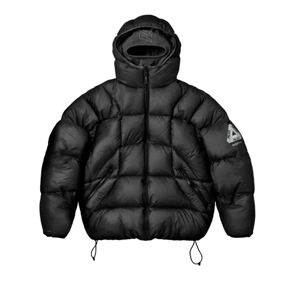 PALACE Pertex Frost Balaclava Puffa - Black