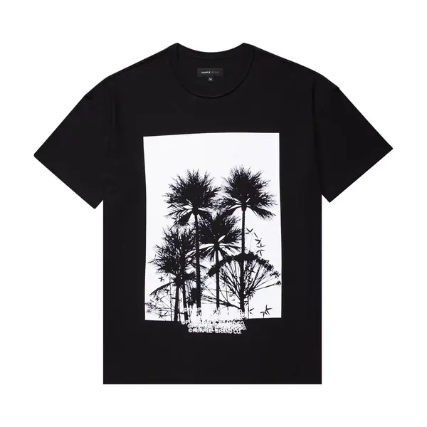 PURPLE BRAND Textured Inside Out T-shirt