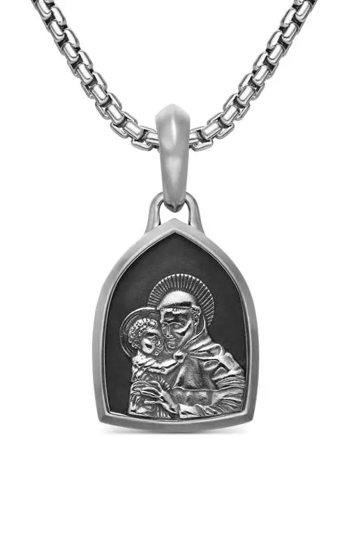 David Yurman St. Anthony Amulet - Sterling Silver