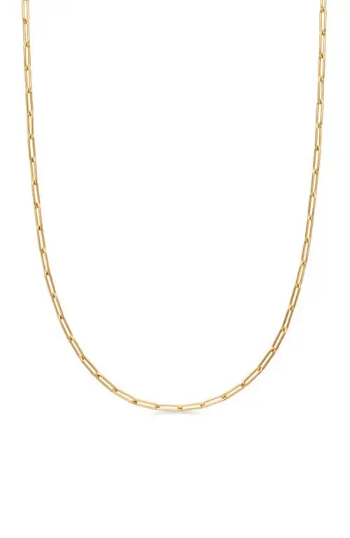 David Yurman 18k Gold Chain Link Necklace - 18k Yellow Gold