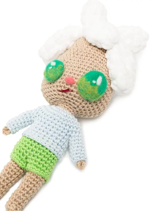 Mira Mikati X Javier Calleja Crochet-knit Doll