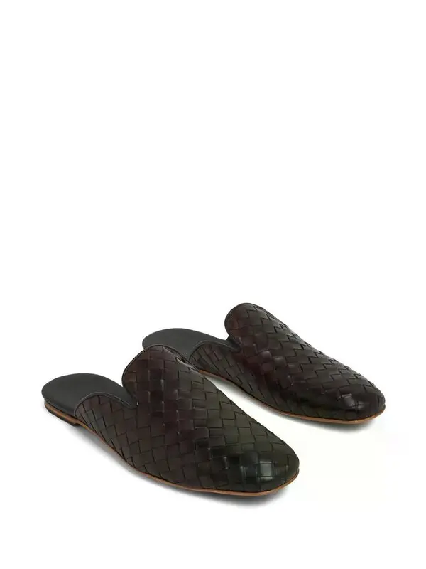 BARRETT Interwoven Leather Loafers