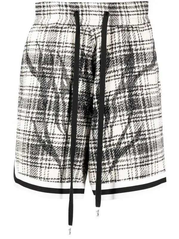 HACULLA. Plaid Tweed Shorts