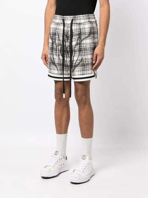 HACULLA. Plaid Tweed Shorts