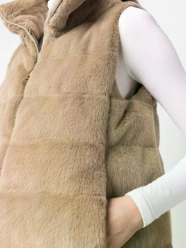 Herno Quilted Zip-up Gilet