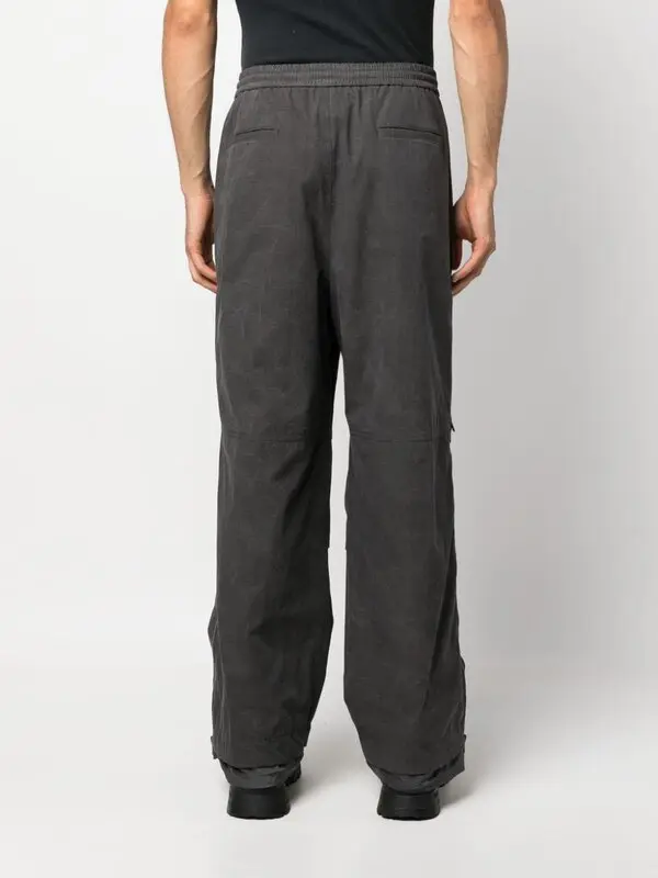 JUUN.J Waffle-effect Drawstring Track Pants