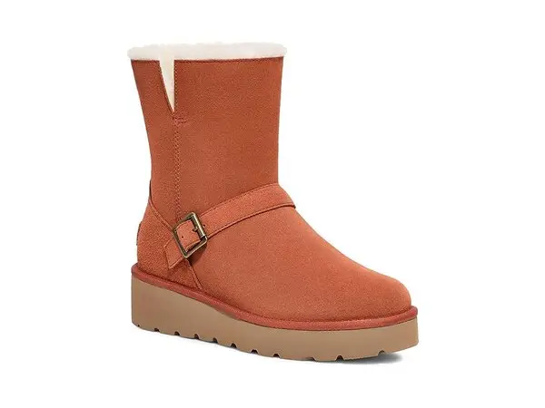 KOOLABURRA BY UGG Kelissa Short Boots With Platform Heel And Buckle Detail