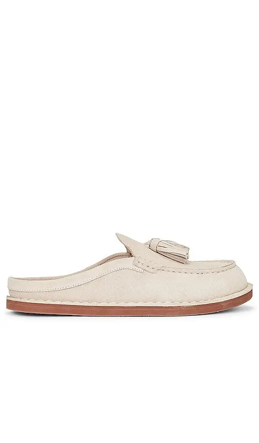 Jeffrey Campbell Work At Home Slides In Ivory