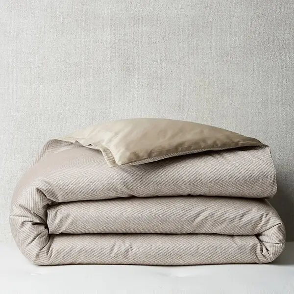 HUDSON PARK COLLECTION Palermo Duvet Cover, Full/queen Exclusive - Truffle Brown