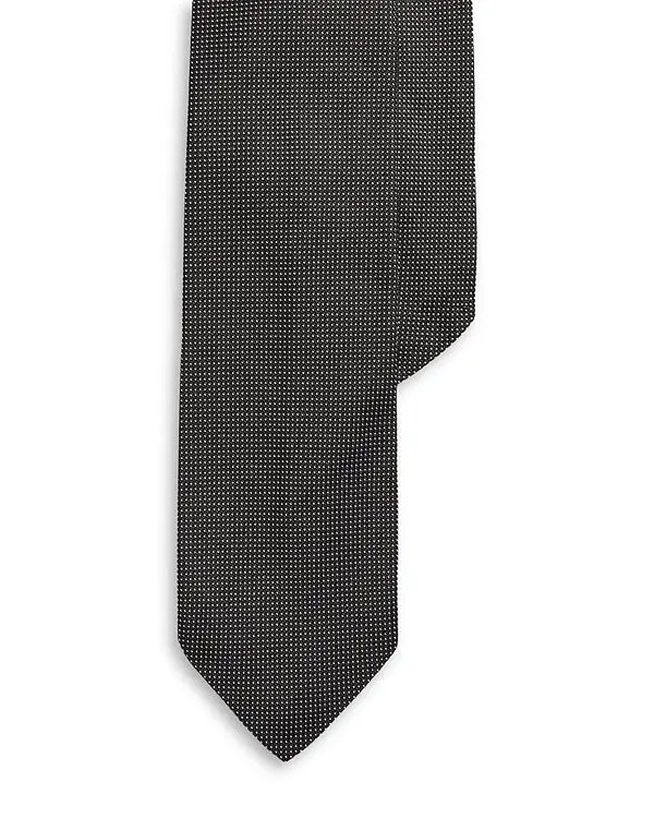 Polo Ralph Lauren Pin Dot Silk Necktie - Black/white