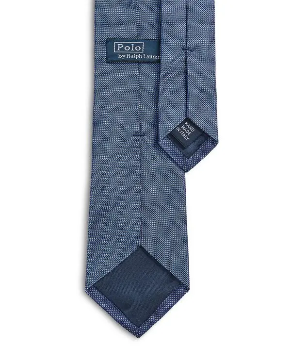 Polo Ralph Lauren Pin Dot Silk Necktie - Royal/white