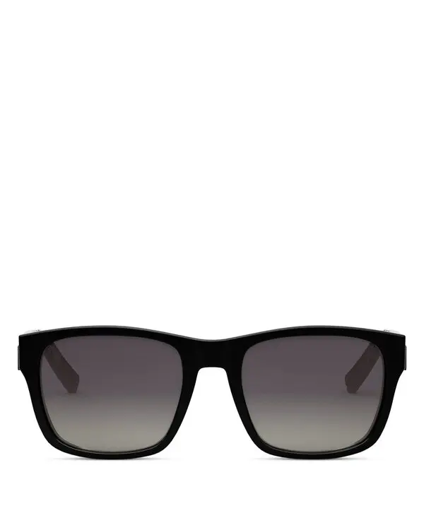 Dior Geometric Sunglasses - Black/gray Gradient