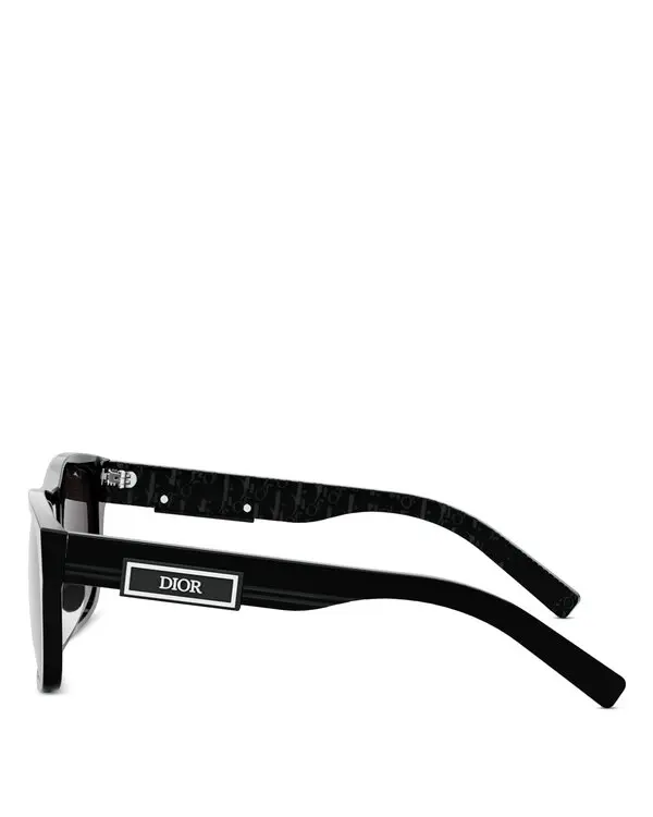 Dior Geometric Sunglasses - Black/gray Gradient