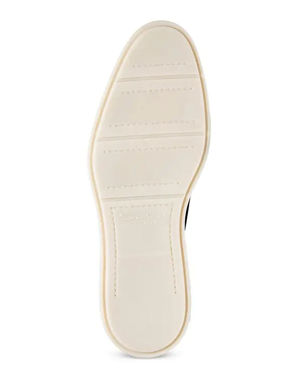 Santoni Detroit Slip On Loafers - Brown