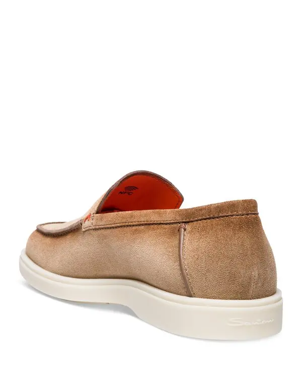 Santoni Detroit Slip On Loafers