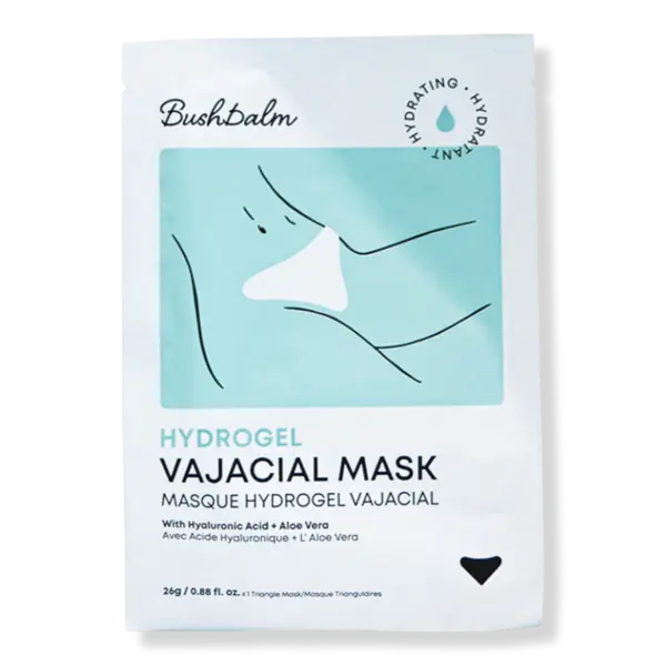 BUSHBALM Hydrogel Vajacial Mask For Post Hair Removal Redness - One-color
