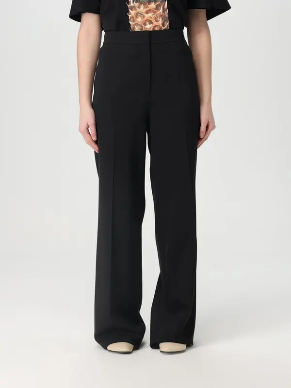 Stella McCartney Tailored Wide-leg Trousers - Black 1