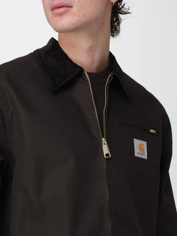 Carhartt Work In Progress Organic Cotton Shirt Jacket - Brown