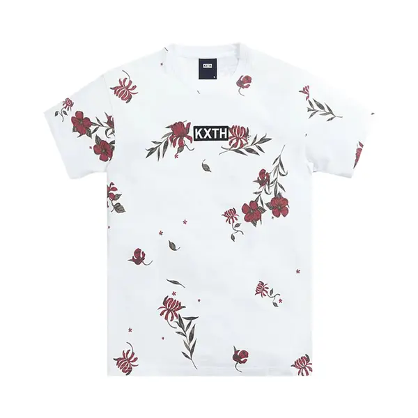 Kith Floral Short-sleeve Tee - White