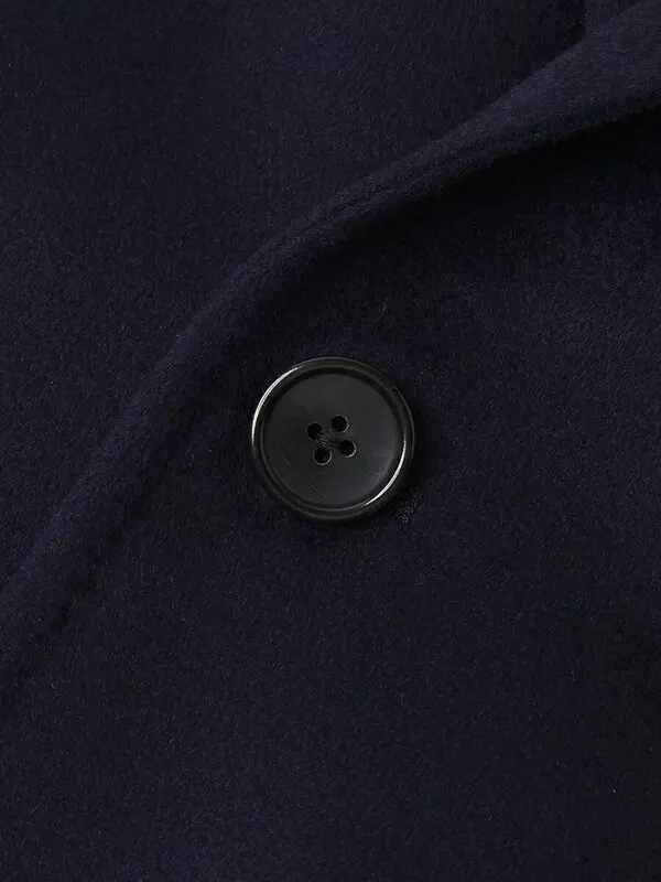 Cardinal Of Canada Pierre Cashmere Topcoat - Navy