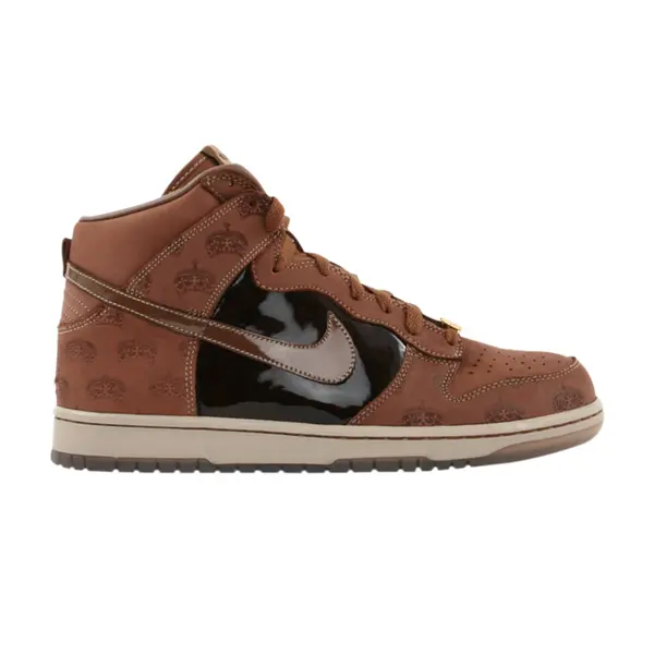 Nike Dunk Hi Premium Sneakers - Brown