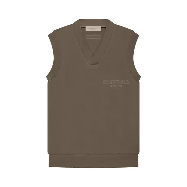 Fear Of God V-neck Vest - Brown