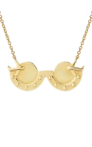 NEVERNOT Travel 14k Yellow Necklace