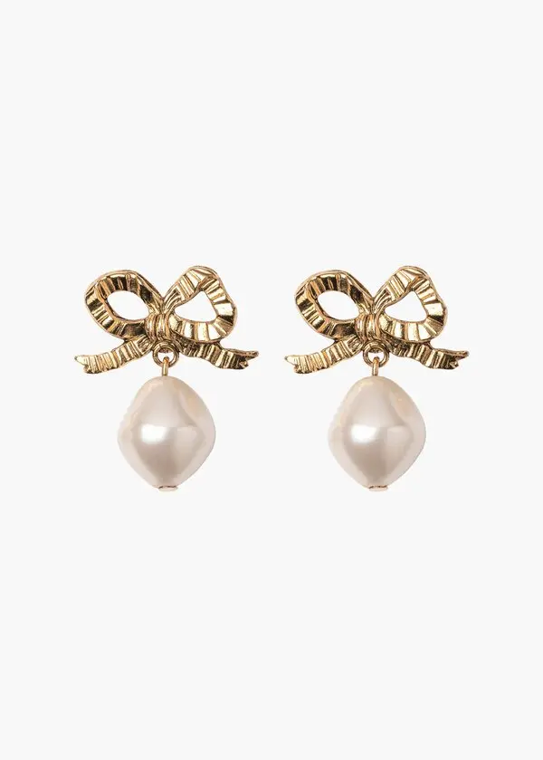 JENNIFER BEHR Khloe Earrings - Pearl