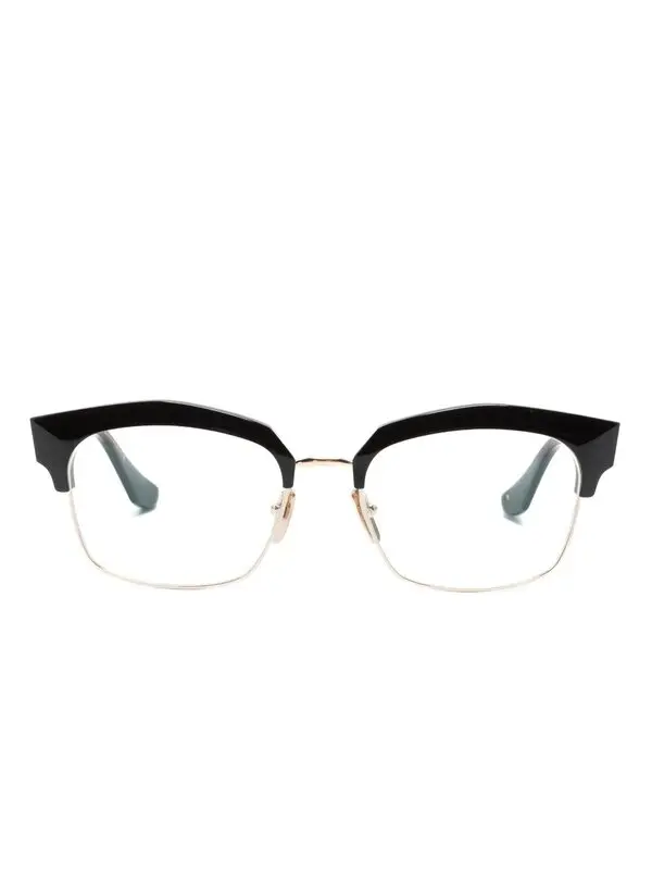 Dita Lotova Square-frame Glasses - Black