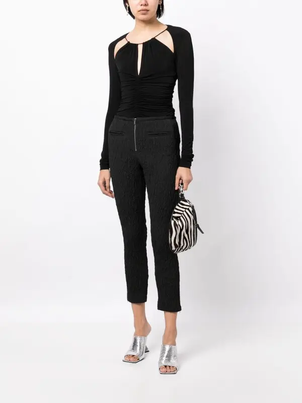 Isabel Marant Étoile Pernel Cropped Trousers - Black