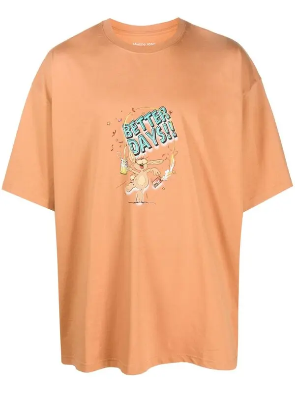 Martine Rose Better Days-print Cotton T-shirt
