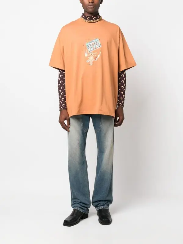 Martine Rose Better Days-print Cotton T-shirt
