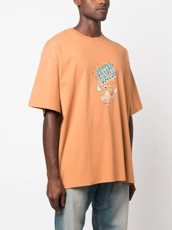 Martine Rose Better Days-print Cotton T-shirt