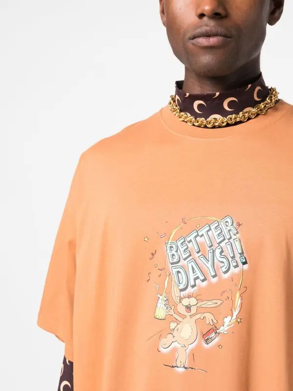 Martine Rose Better Days-print Cotton T-shirt