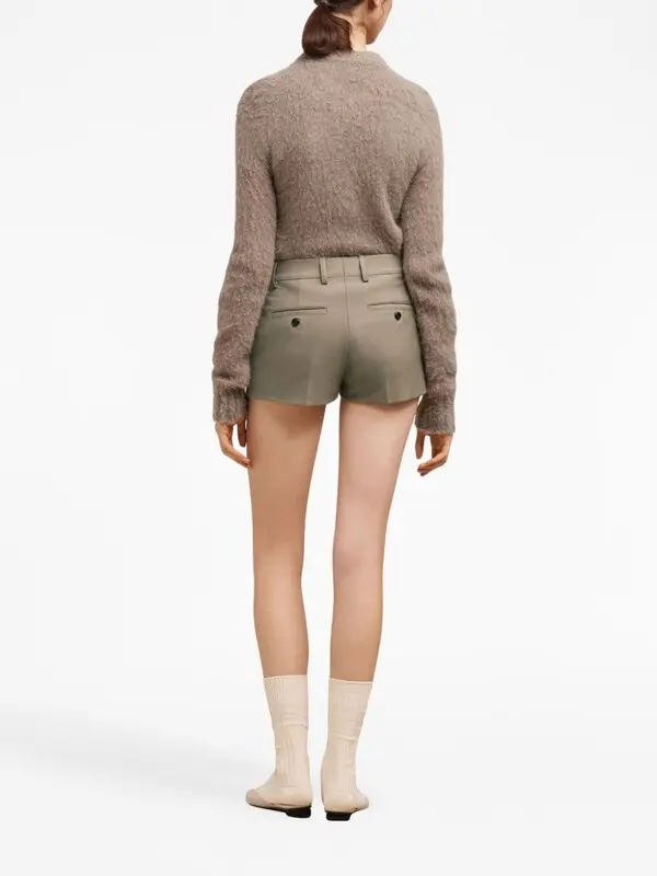 Ami Tailored-cut Wool Shorts
