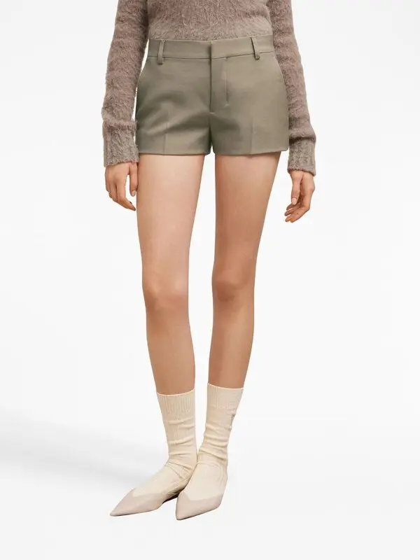 Ami Tailored-cut Wool Shorts